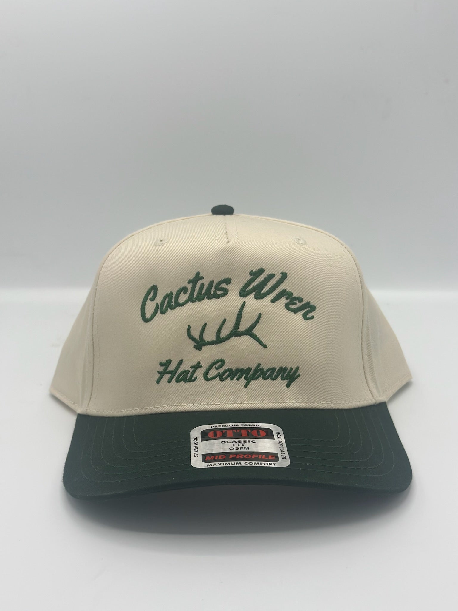 Deer Shed in khaki/green – Cactus Wren Hat Co